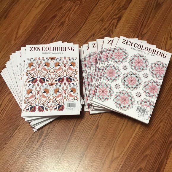 Zen Colouring | Other | Zen Colouring Adult Coloring Books | Poshmark